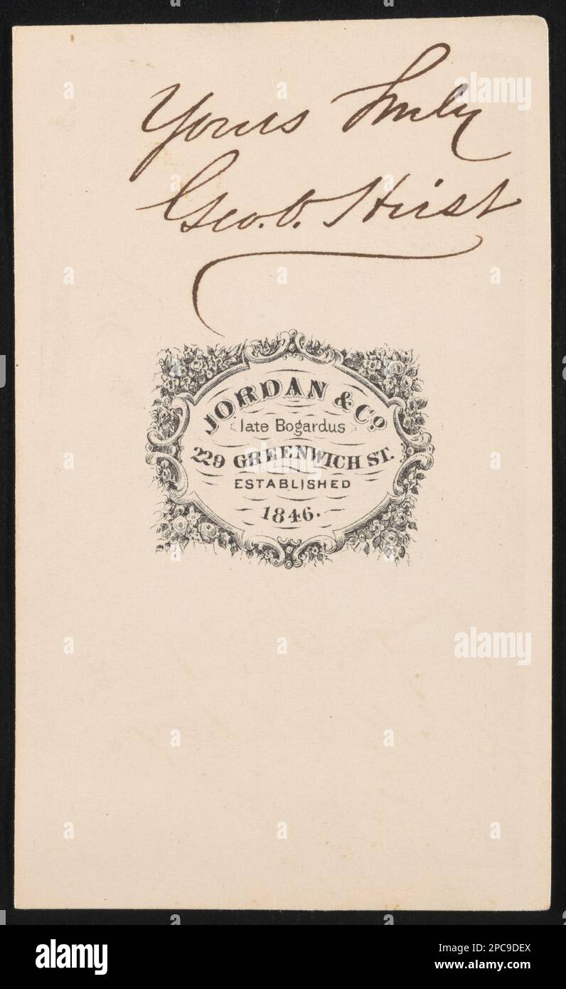 First Lieutenant George O. Hirst of Co. C, 83rd New York Infantry ...