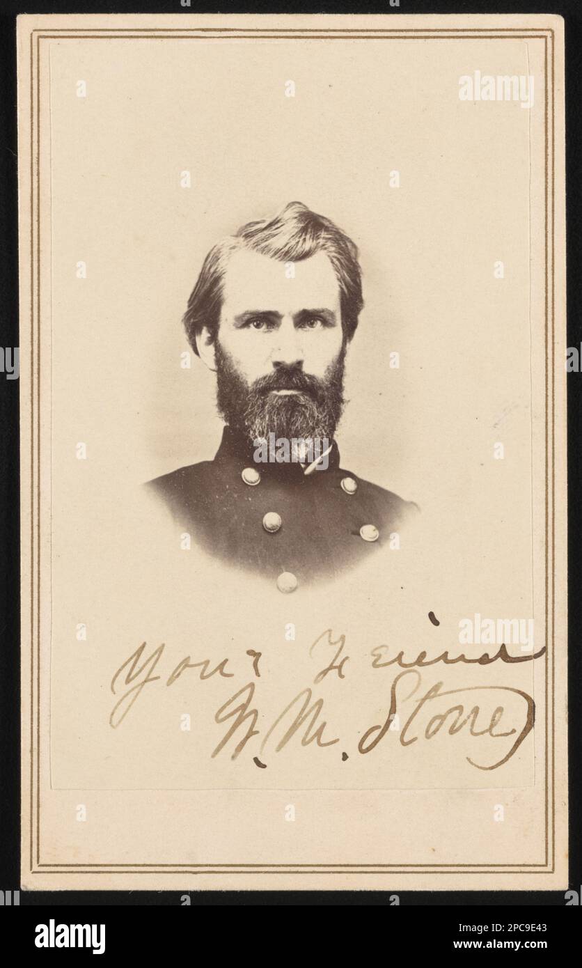 Colonel William Milo Stone of Co. B, 3rd Iowa Infantry Regiment and ...