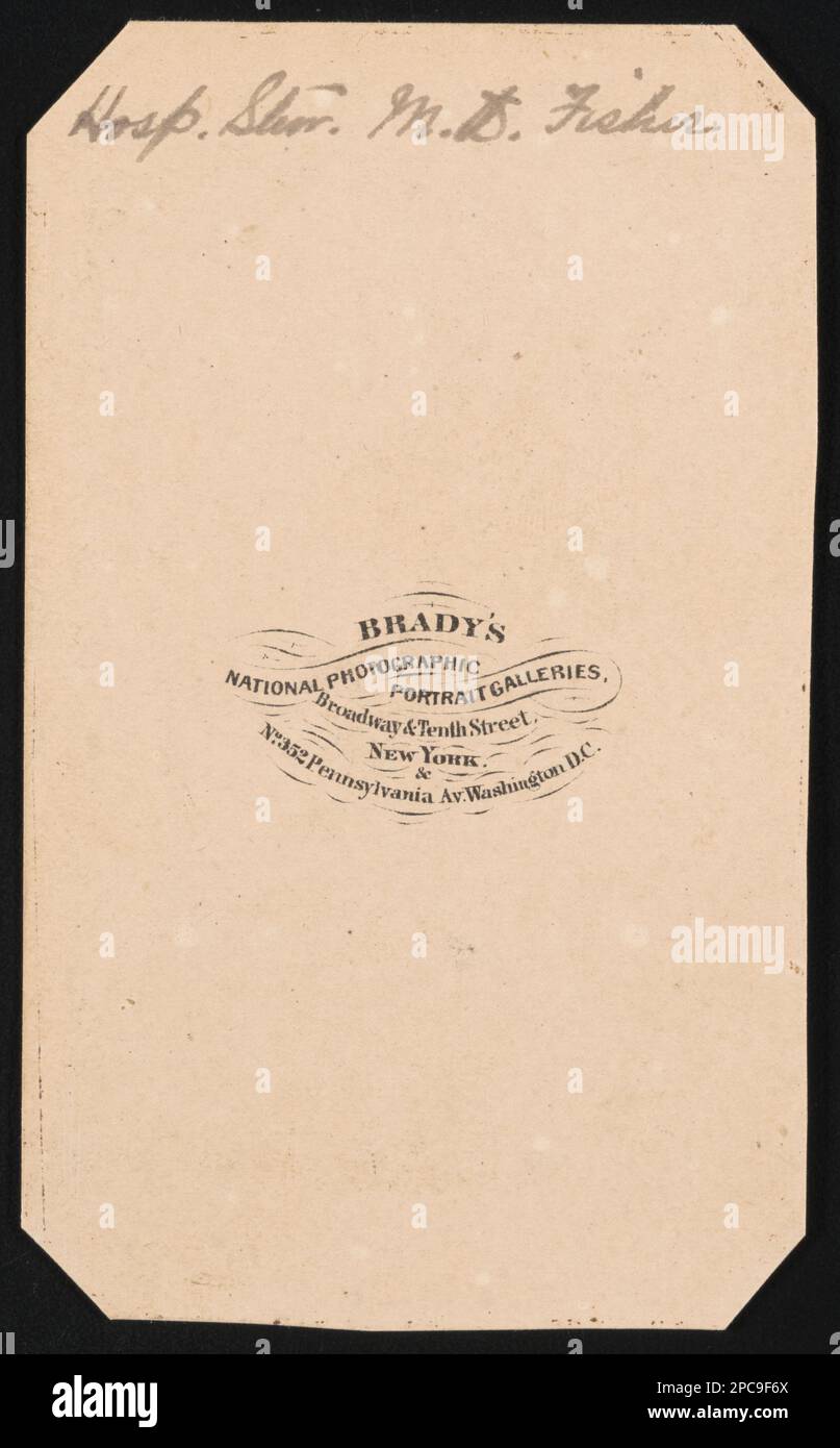 Hospital Steward Nathaniel D. Fisher of 48th New York Infantry Regiment ...