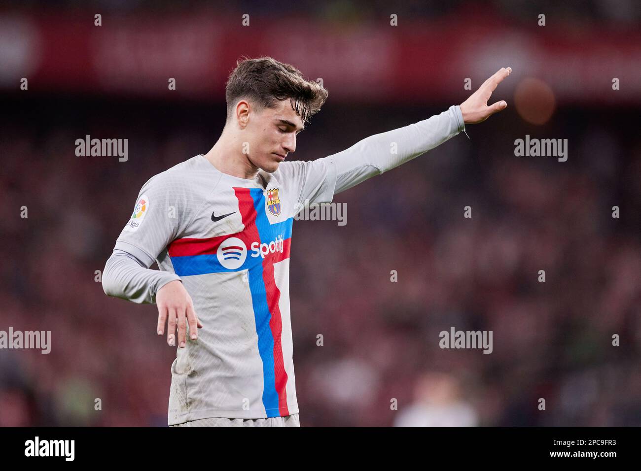 Pablo Martin Paez Gavira 'Gavi' of FC Barcelona during the Spanish ...