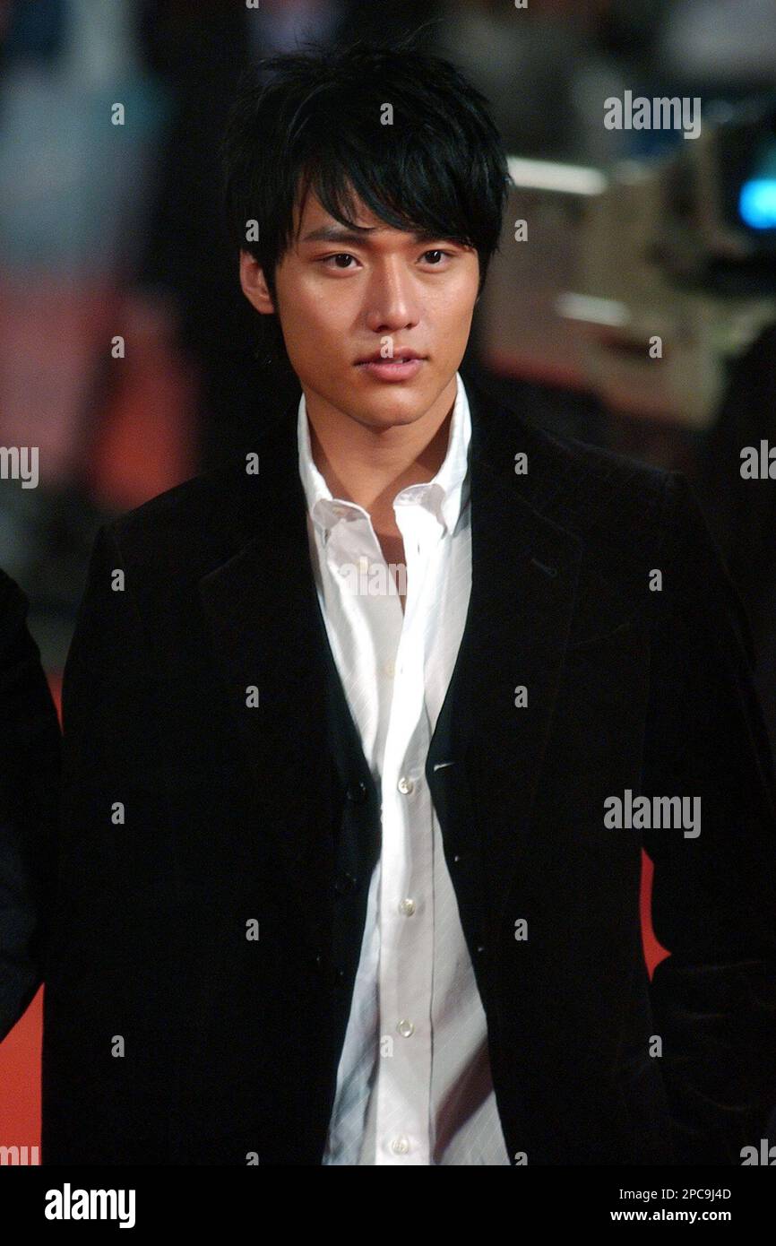 Taiwanese actor Bryant Chang arrives at the 43rd Golden Horse Awards ...