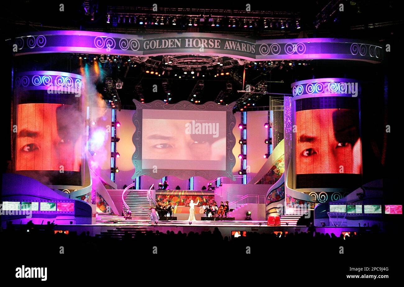 Taiwanese singer Coco Lee performs on the stage of the 43rd Golden ...