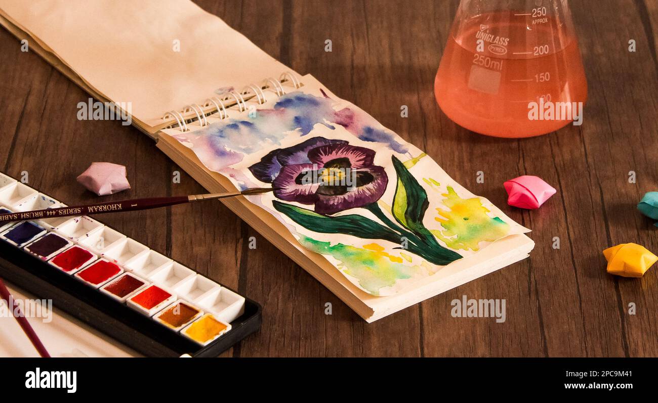 Colors and the universe of colors Stock Photo - Alamy