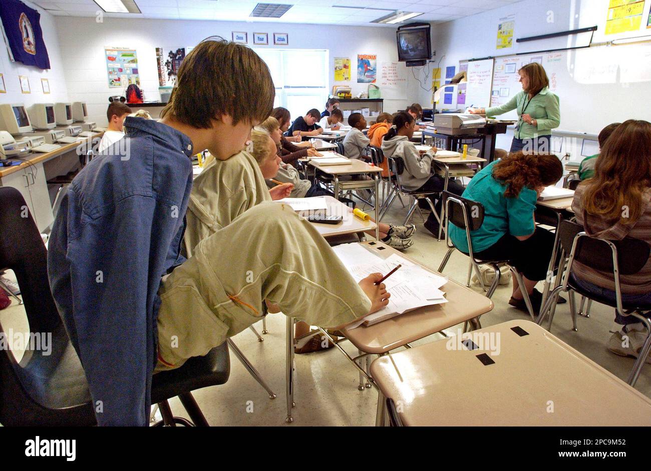 George Dennehy, 12, a seventh-grader at Oak Knoll Middle School in ...