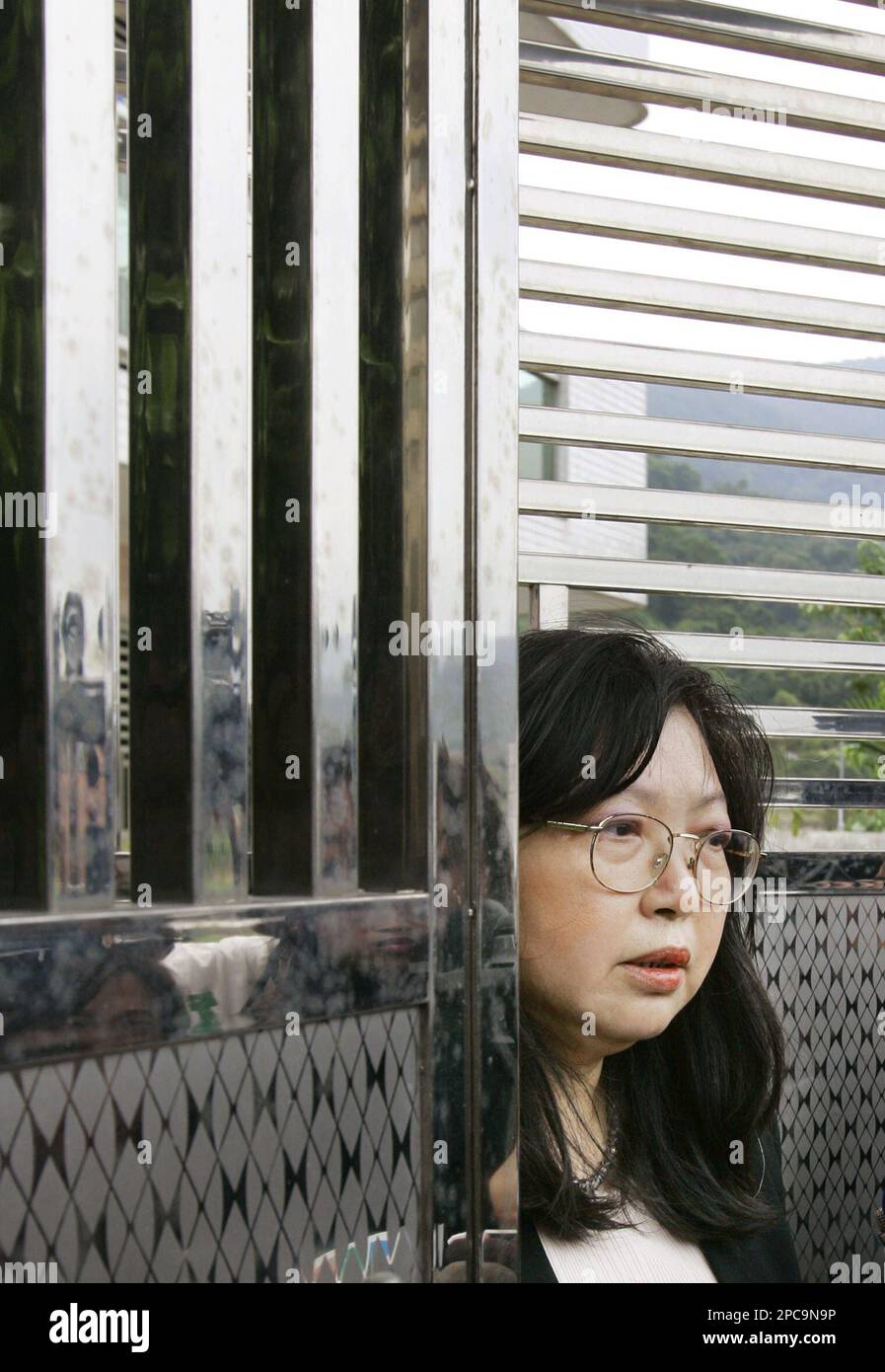 Mary Lau, wife of Ching Cheong, a Hong Kong-based China correspondent ...