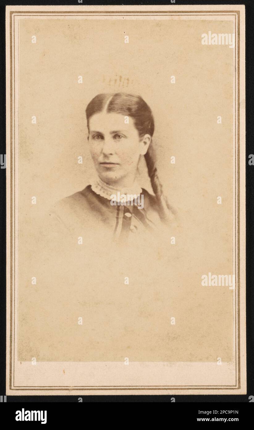 Unidentified nurse on the staff of Seminary Hospital, Washington, D.C.. Liljenquist Family ...