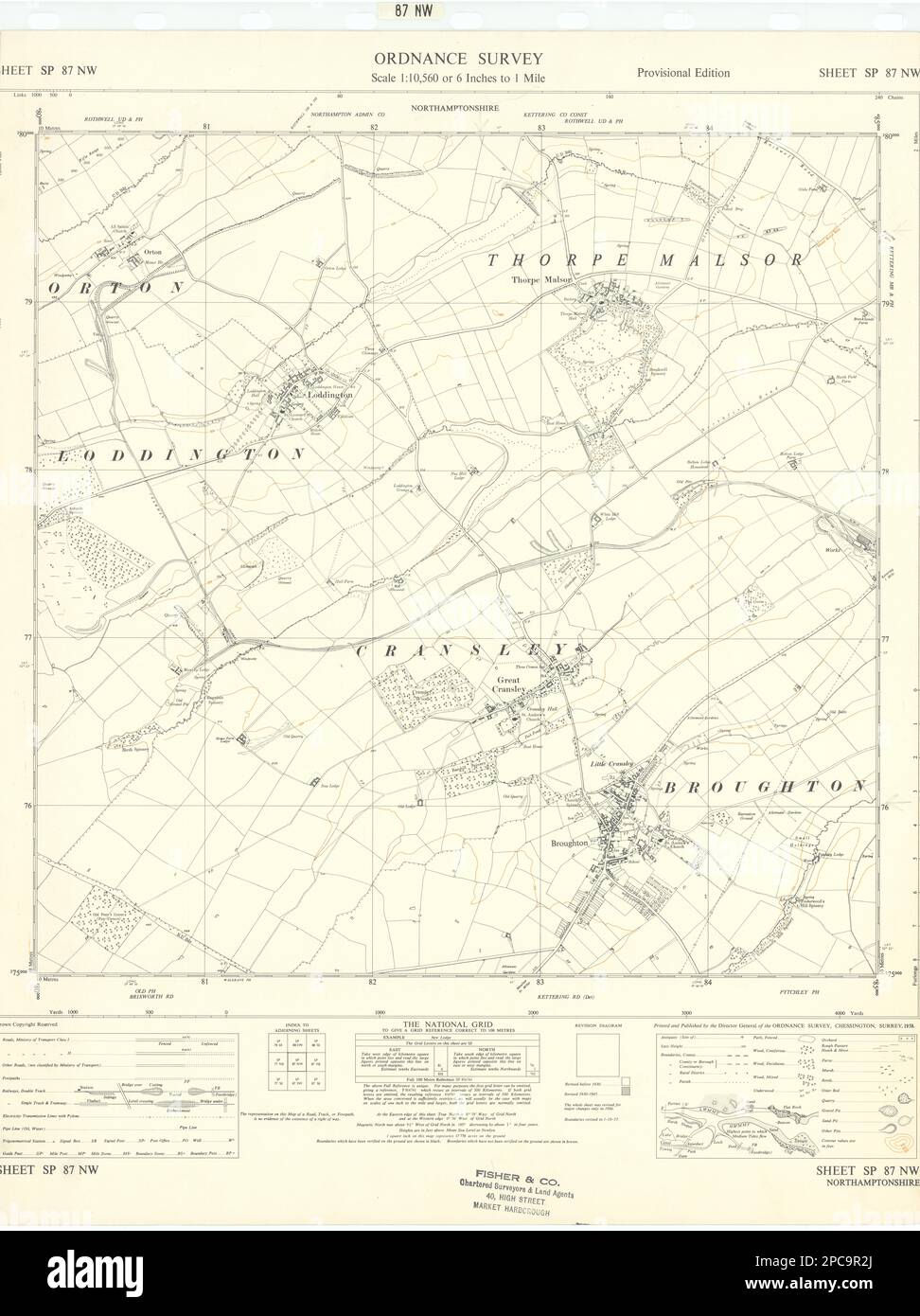 Map of broughton hi-res stock photography and images - Alamy