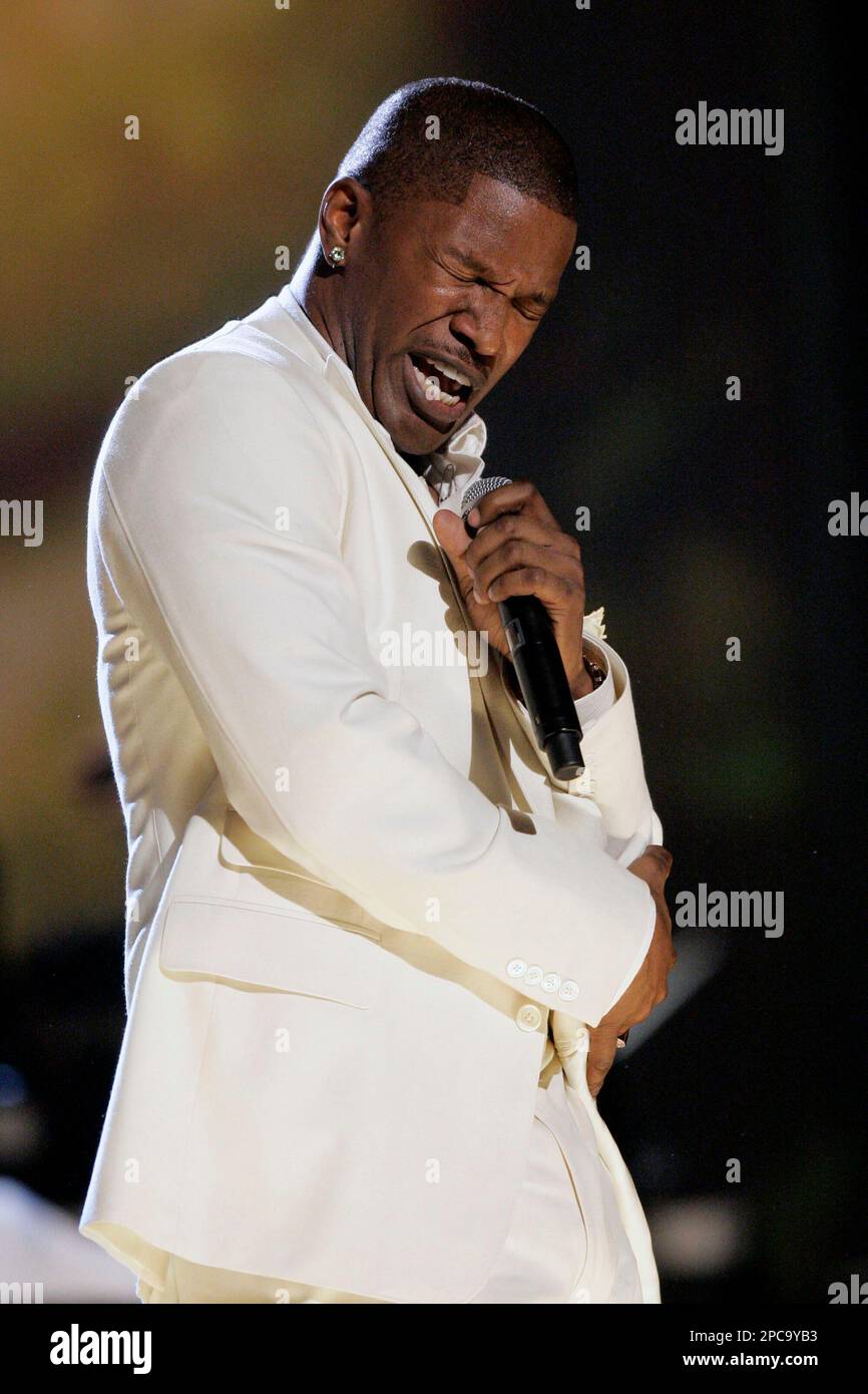 Jamie Foxx Singing