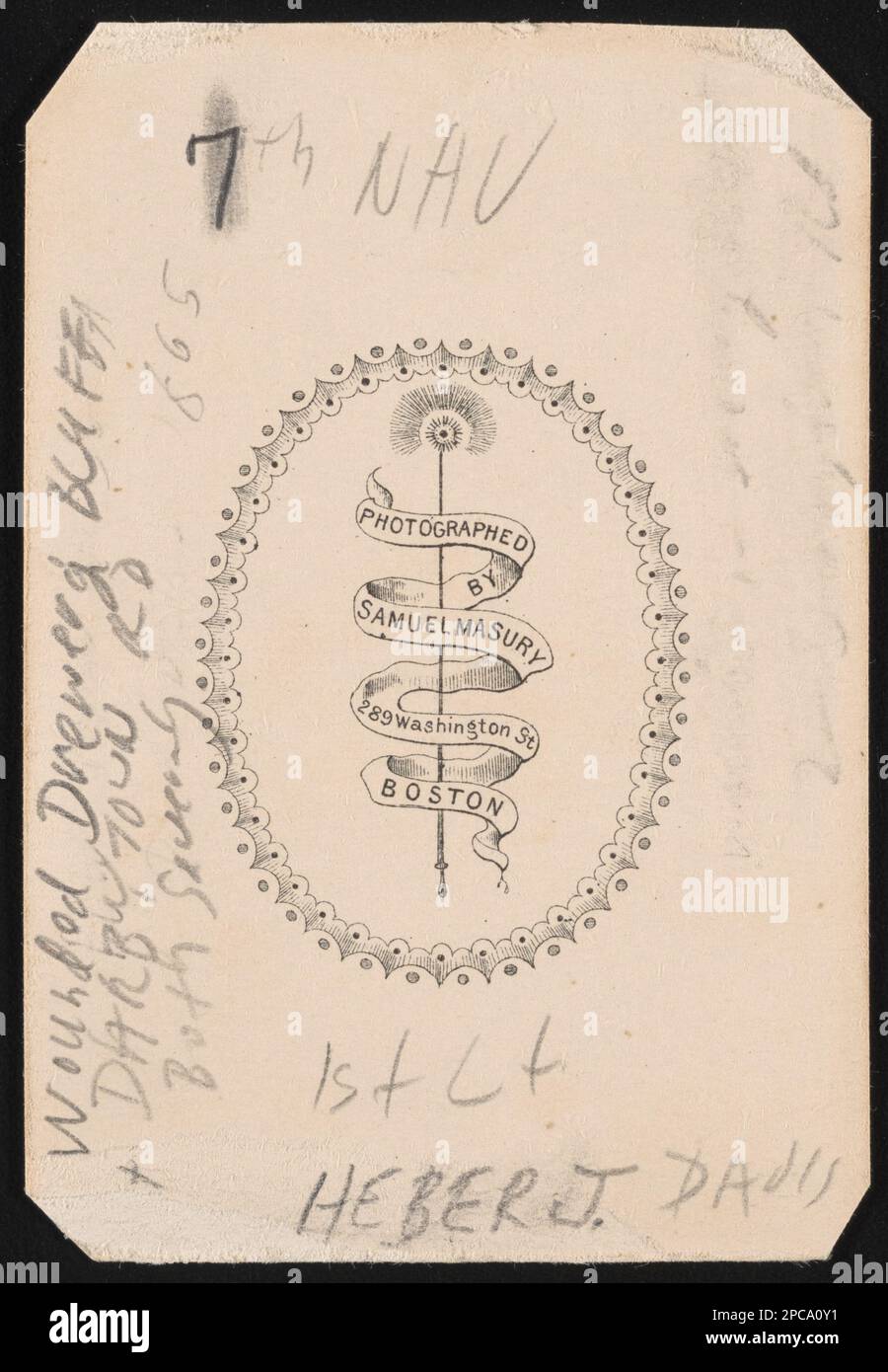 First Lieutenant Heber James Davis of Co. E, 1st New Hampshire Infantry ...