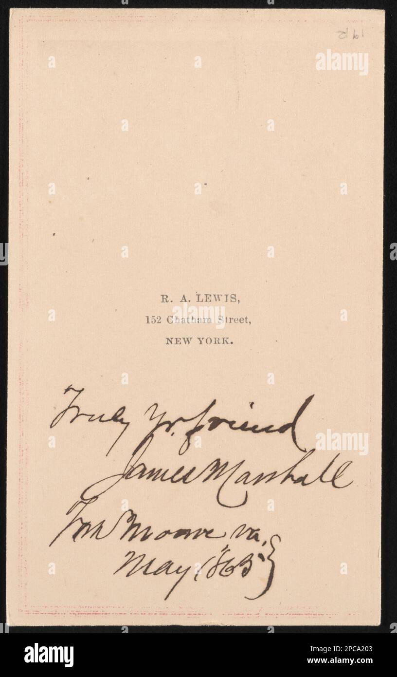 Chaplain James Marshall of Chesapeake Hospital, Fort Monroe, in ...