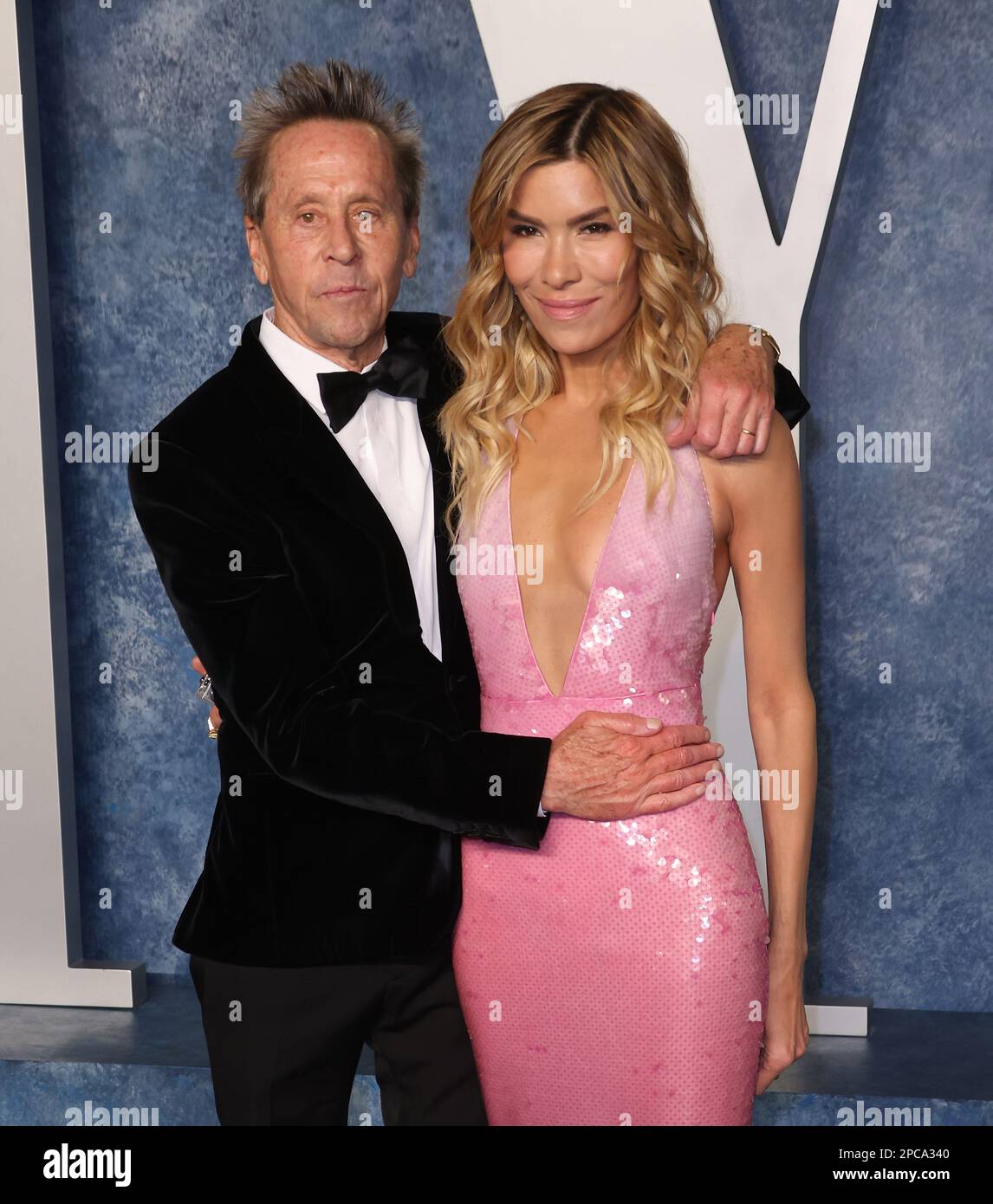 Beverly Hills, USA. 12th Mar, 2023. Brian Grazer, Veronica Smiley ...