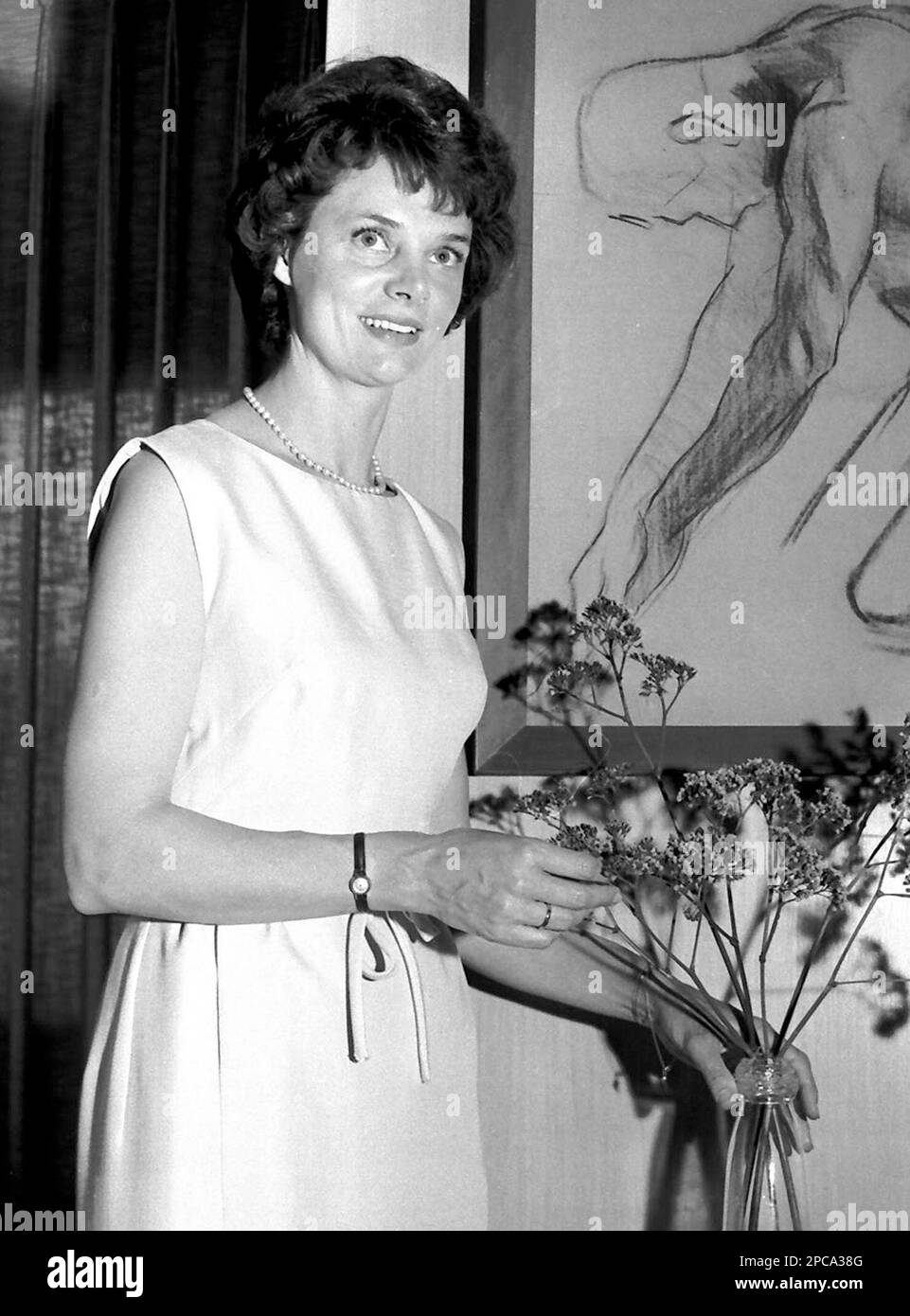 ** FILE ** Actress Bettye Ackerman Jaffe poses in her Beverly Hills ...