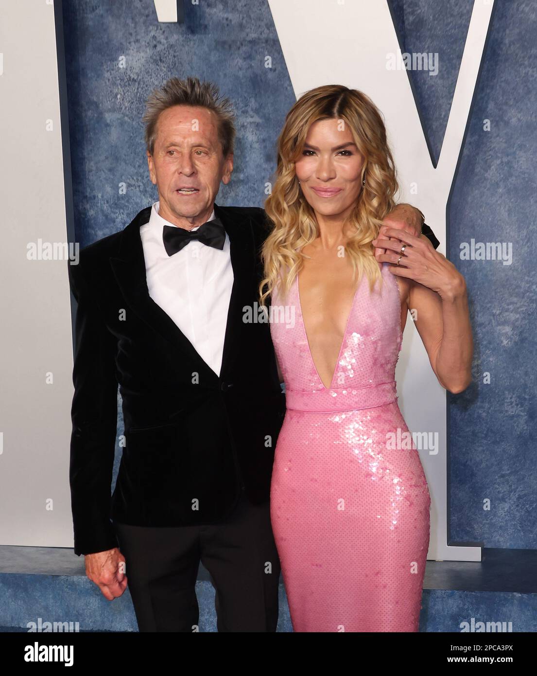 Beverly Hills, USA. 12th Mar, 2023. Brian Grazer, Veronica Smiley ...