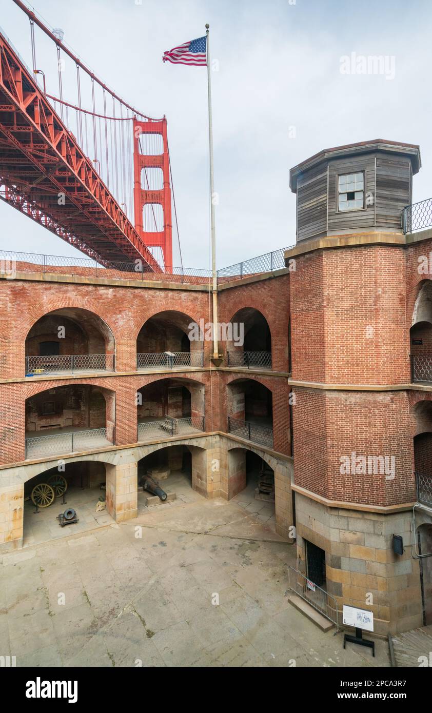 Fort Point National Historic Site Stock Photo - Alamy
