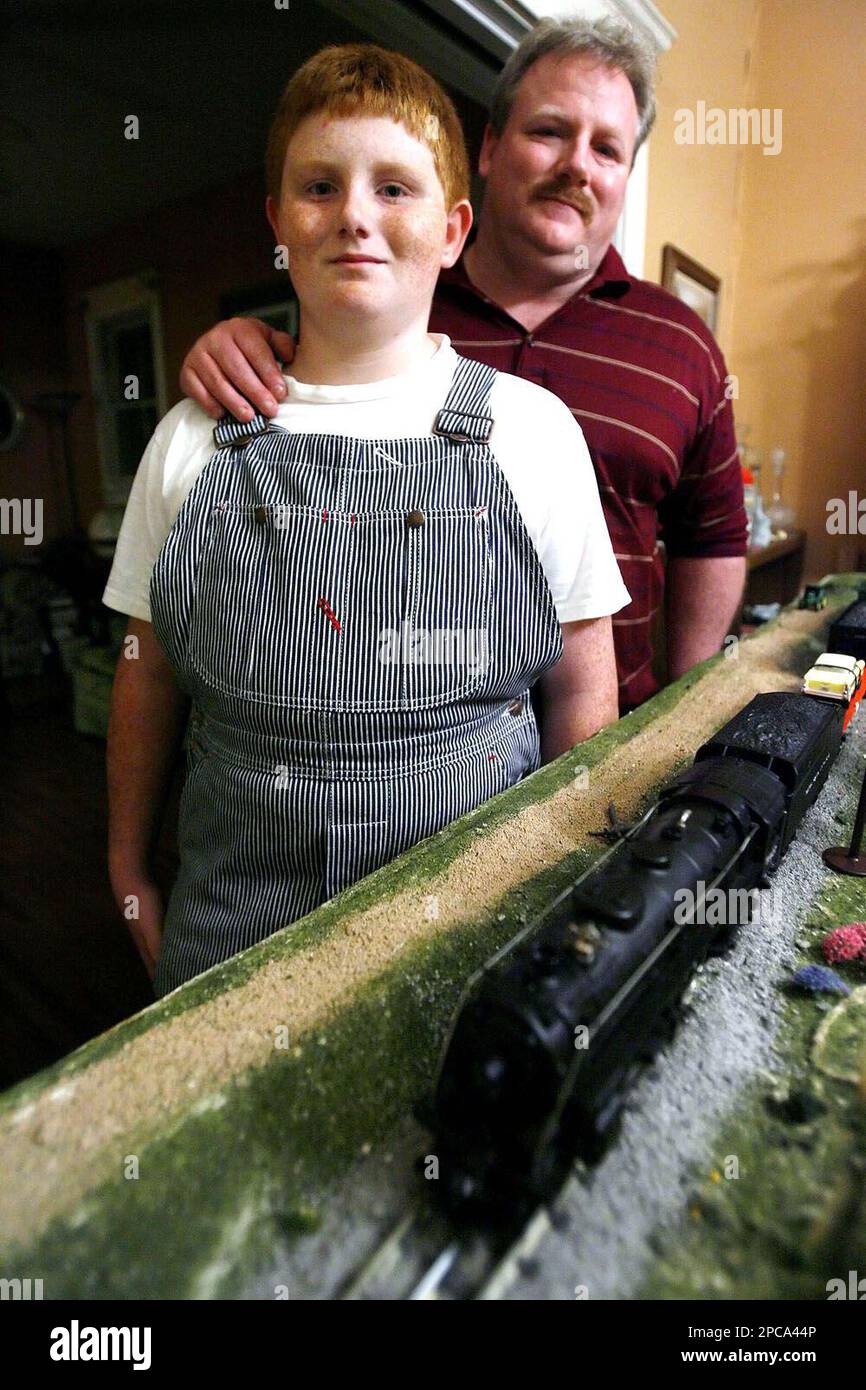 In this undated photo, Joey Dempsey and his father Mike Dempsey, stand ...