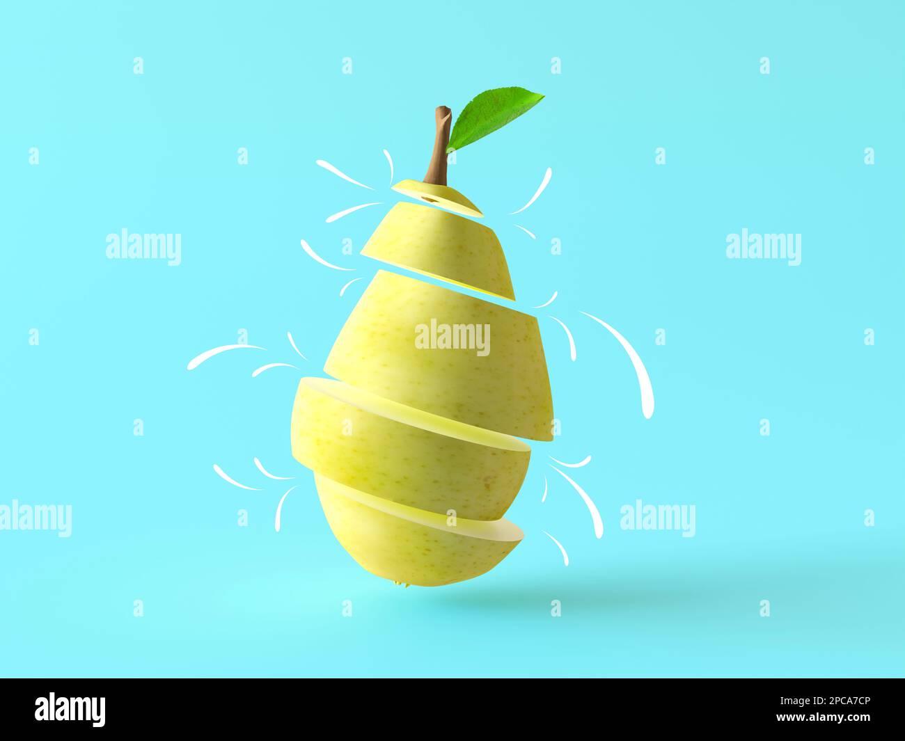 Cartoon pear hi-res stock photography and images - Alamy