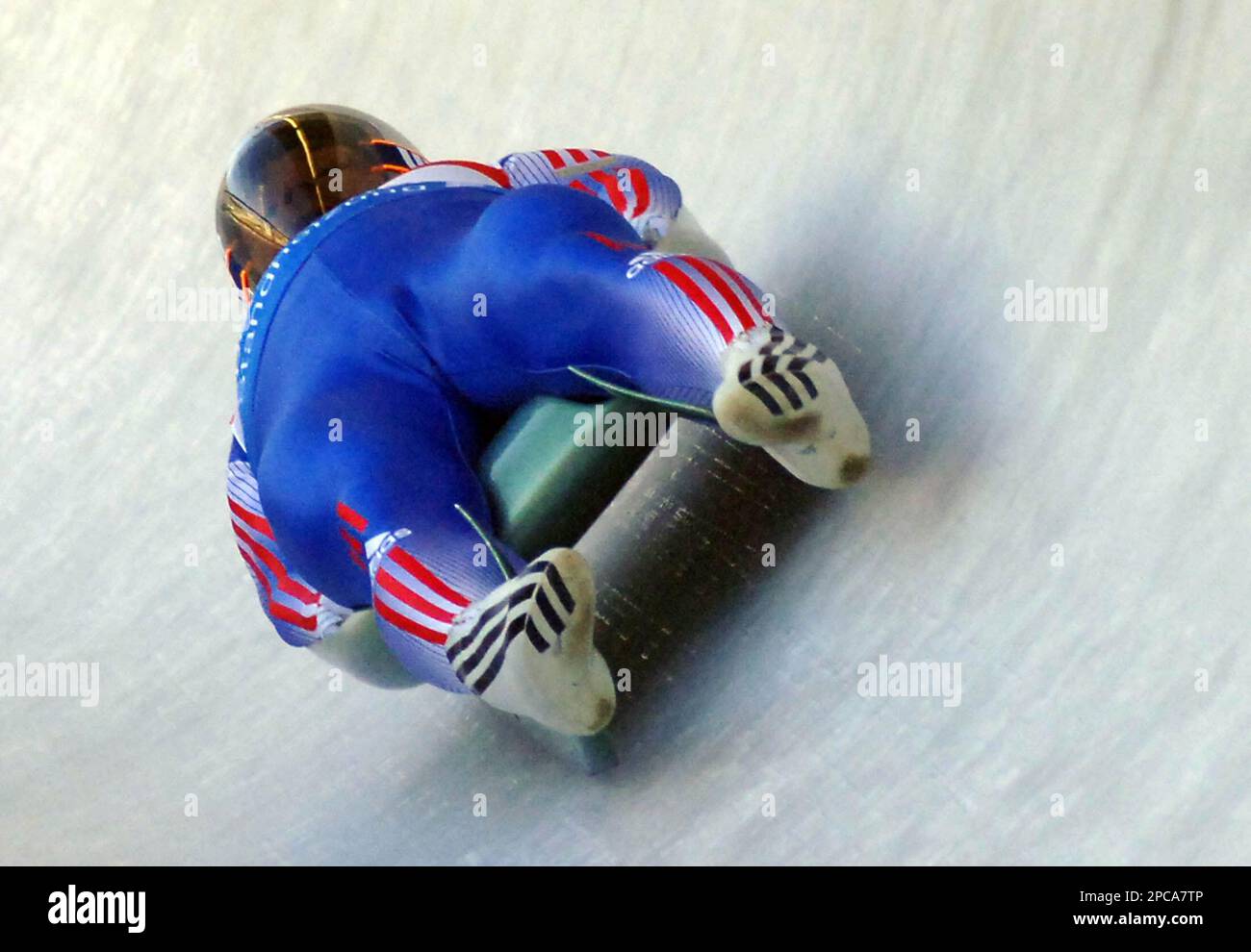 Russia's Albert Demtschenko speeds to the second place during a World ...