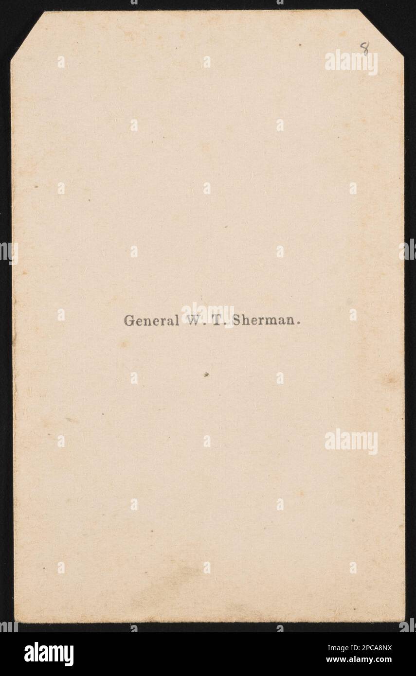 Major General William Tecumseh Sherman of 13th Regular Army Infantry ...