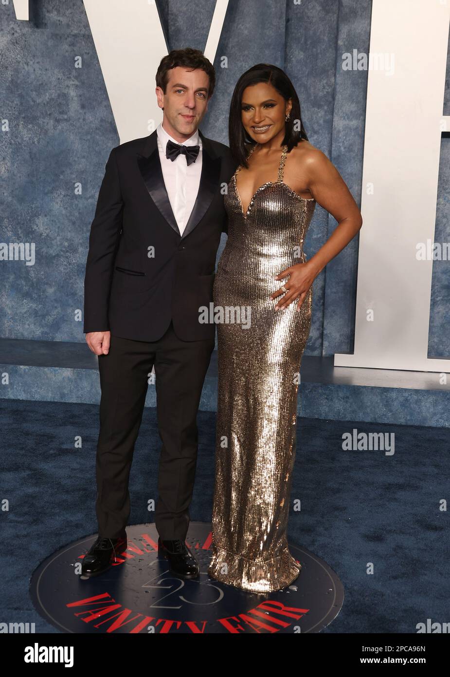 Beverly Hills, USA. 12th Mar, 2023. Mindy Kaling, B.J. Novak attends ...
