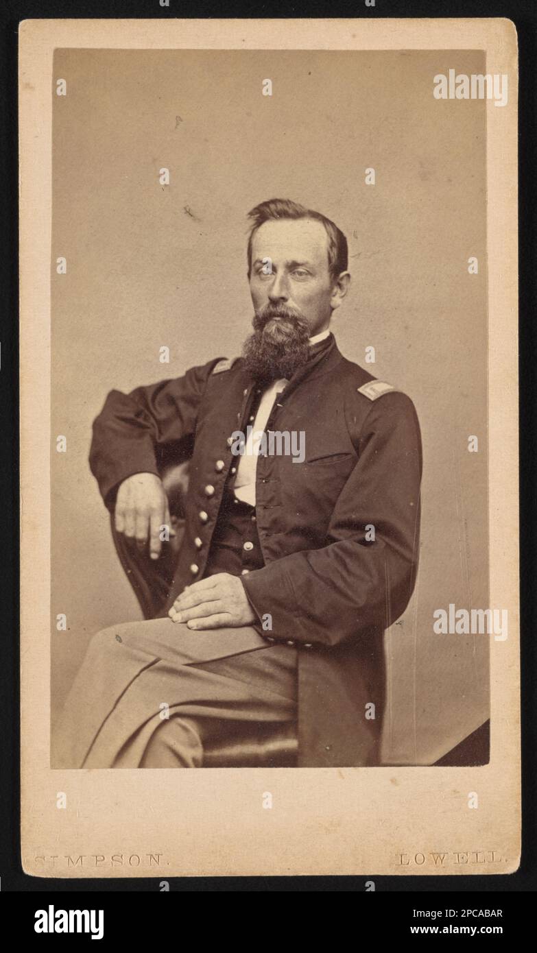 First Lieutenant Charles E. Poor of Co. H, 6th Massachusetts Infantry ...