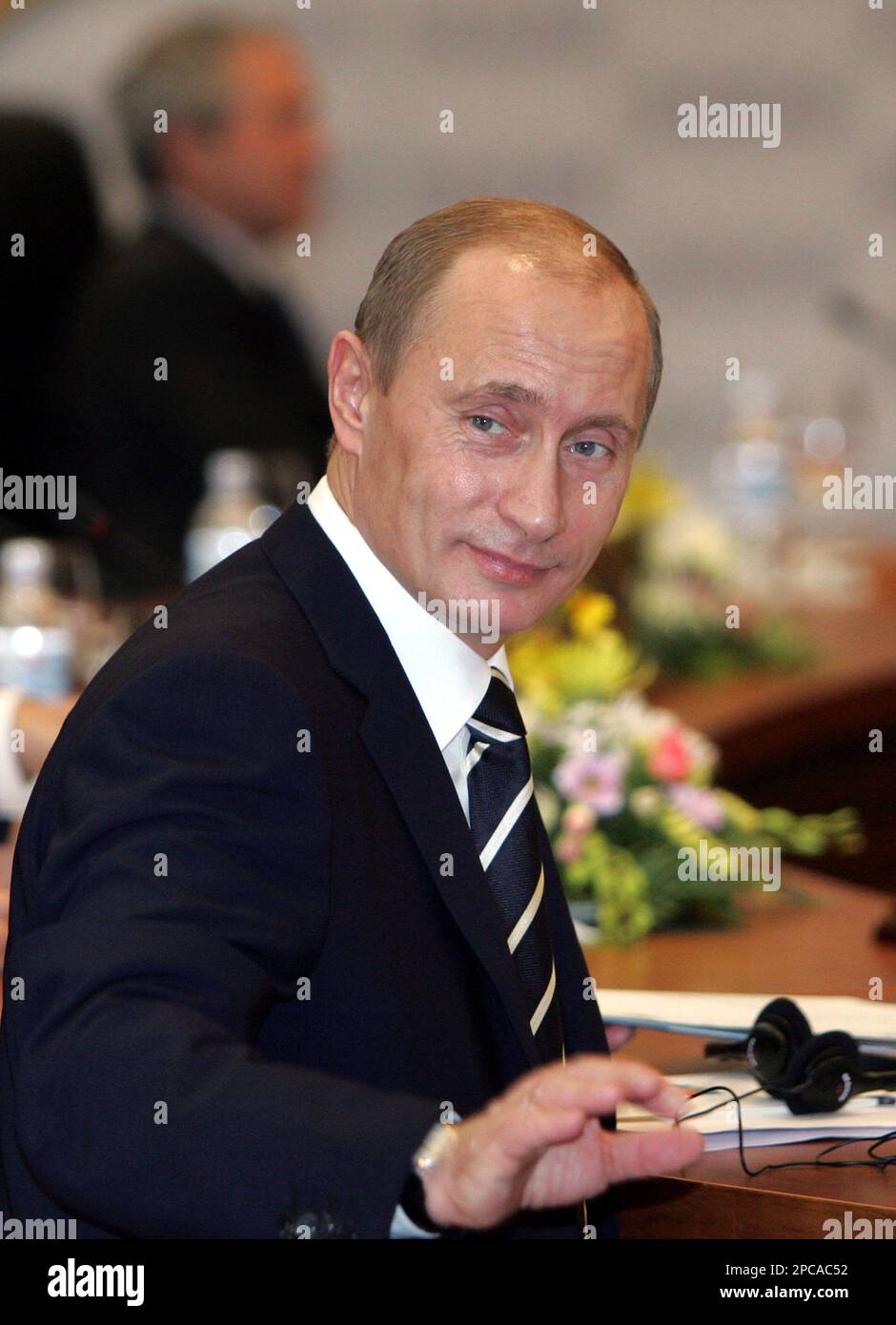 Russian President Vladimir Putin attends the Asia-Pacific Economic ...