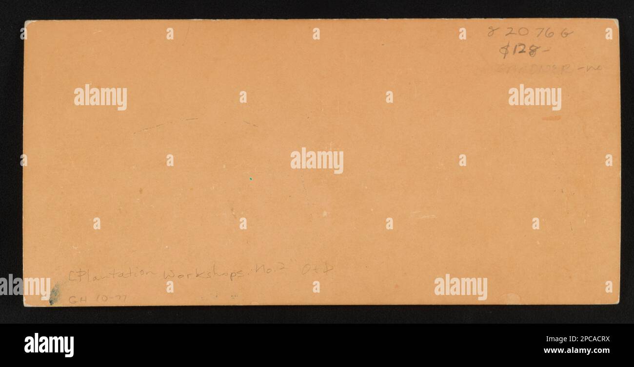 Plantation workshops, no. 2. The Robin G. Stanford Collection ...