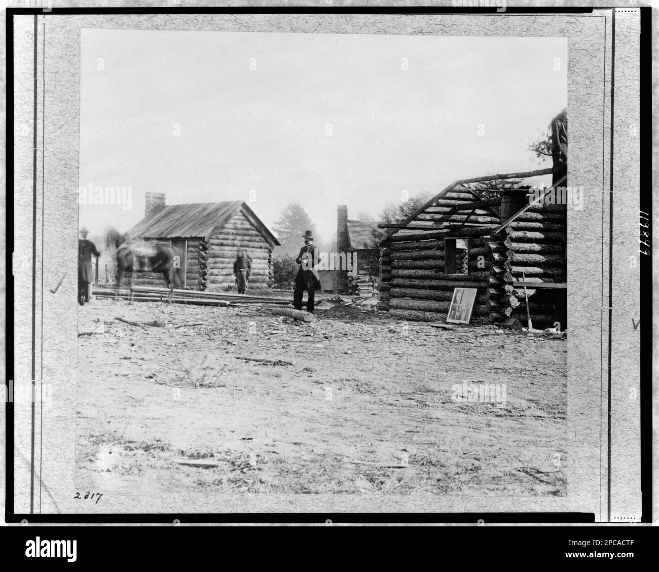 General R.S. Foster's headquarters. Civil War Photograph Collection ...