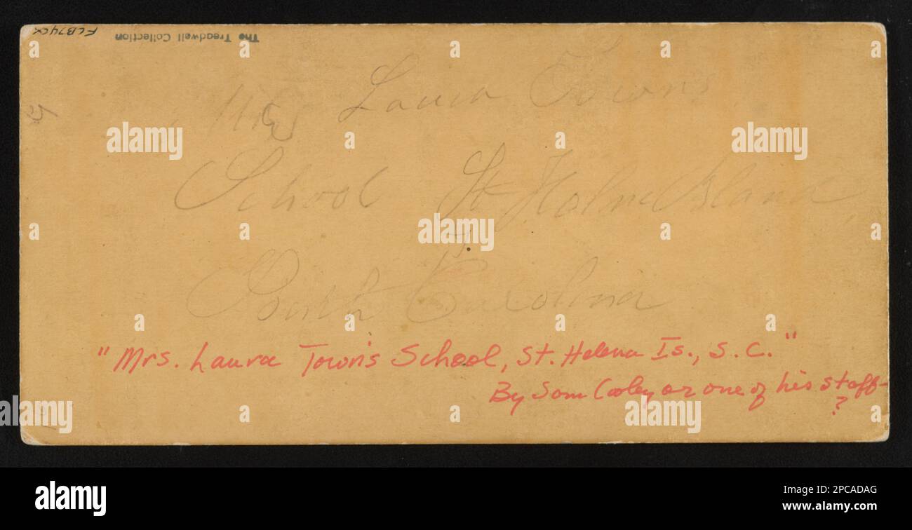 Miss Laura Town's i.e. Towne's school, St. Helena Island, South ...