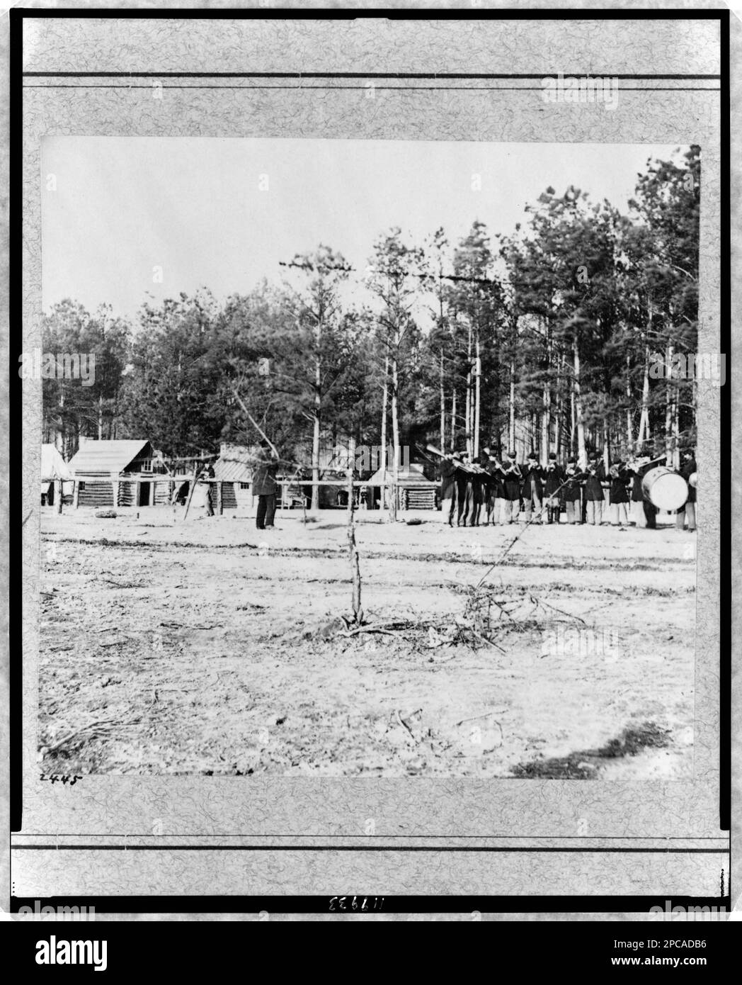 General Weitzel's Head Quarters, 18th Corps. Civil War Photograph ...
