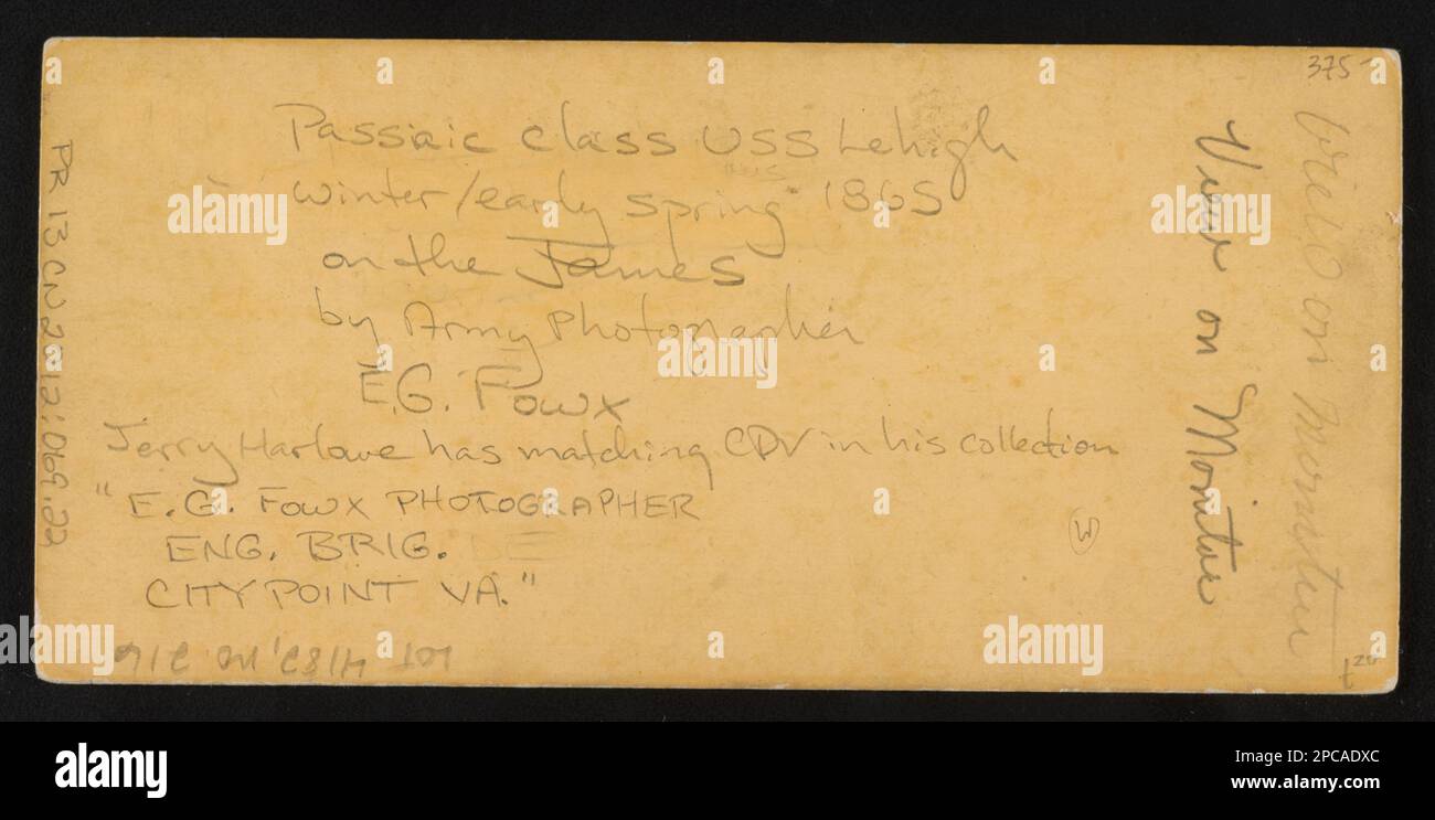 Passaic class monitor hi-res stock photography and images - Alamy