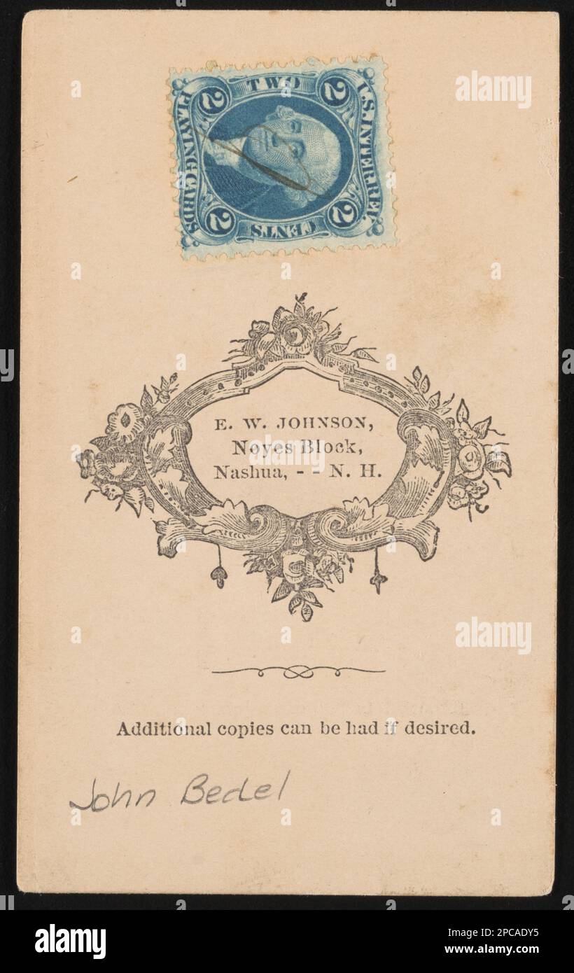 Brigadier General John Bedel of 3rd New Hampshire Infantry Regiment in ...