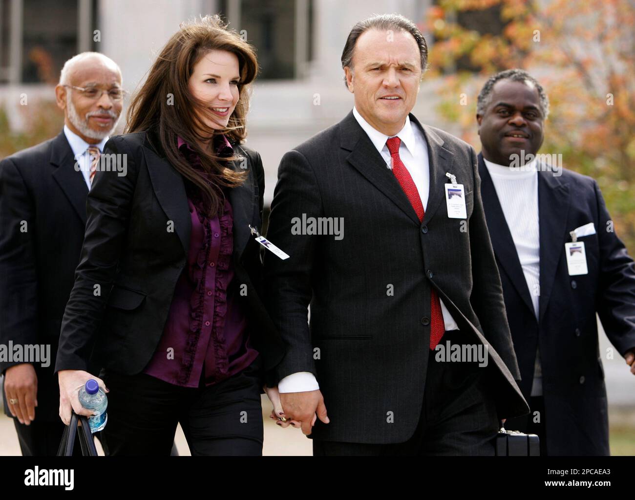 Former HealthSouth CEO Richard Scrushy, right, and his wife Leslie ...