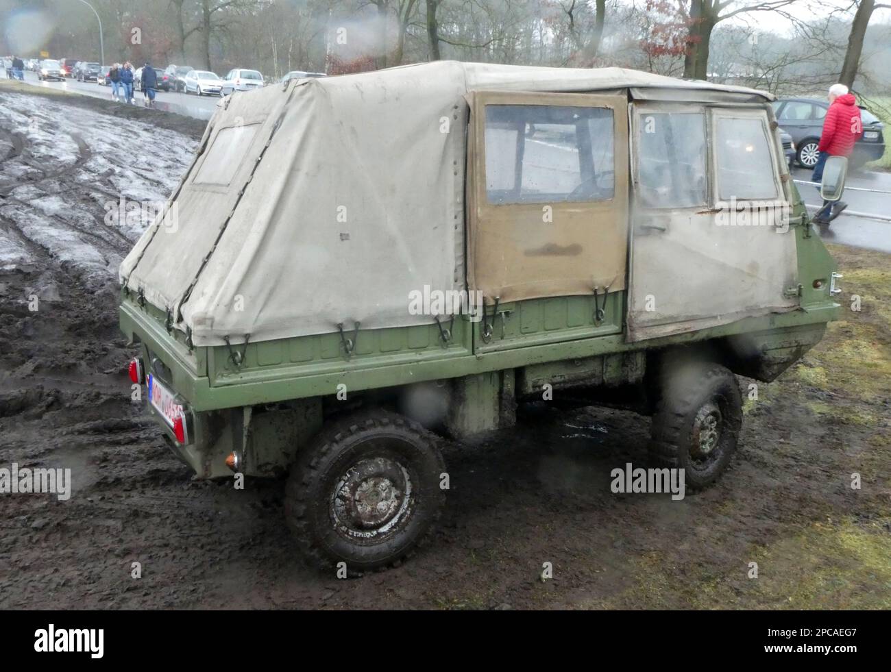 Steyr puch haflinger offroad 4wd vehicle hi-res stock photography and ...