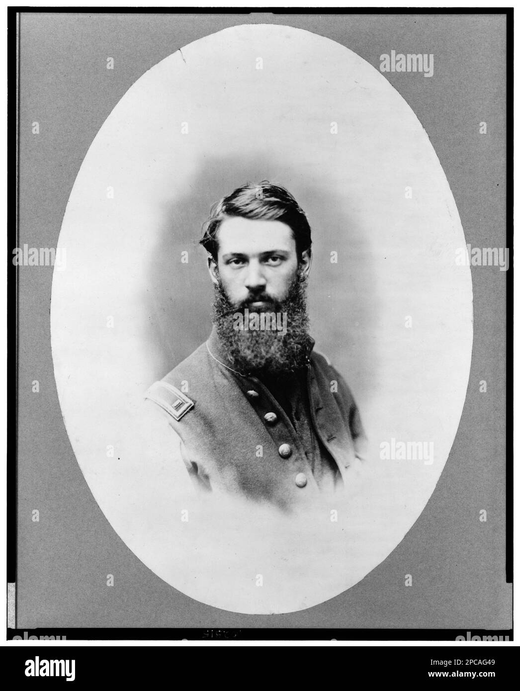 J.M. Schoonmaker, half-length portrait, facing front, in Union uniform ...