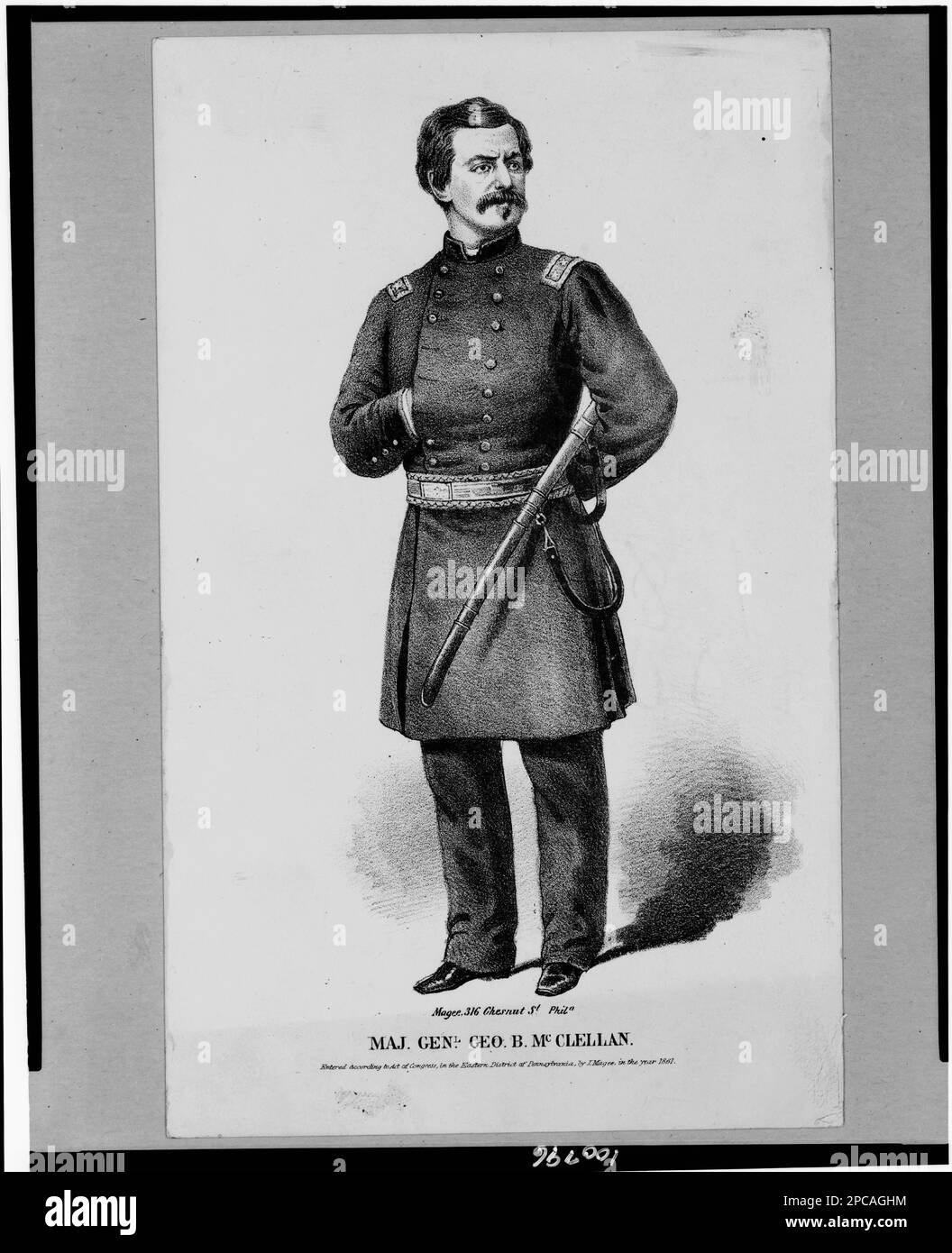 Maj. Genl. Geo. B. McClellan. McClellan, George B, (George Brinton ...