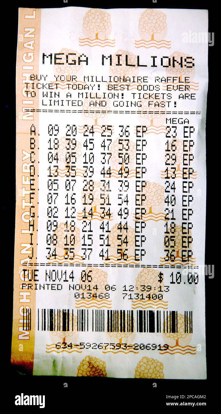 This single Mega Millions lottery ticket sold in Michigan that won the ...