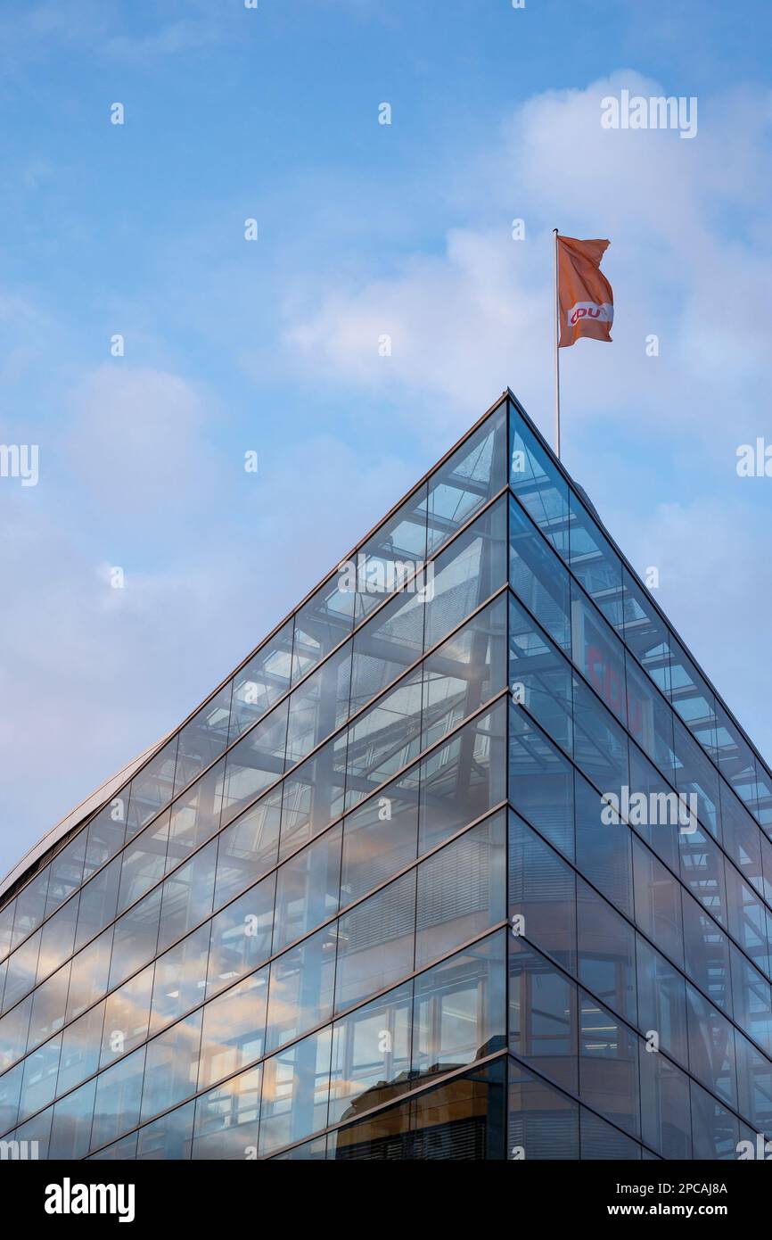 BERLIN, Germany 1-26-2021 Konrad Adenauer House, federal office of the ...