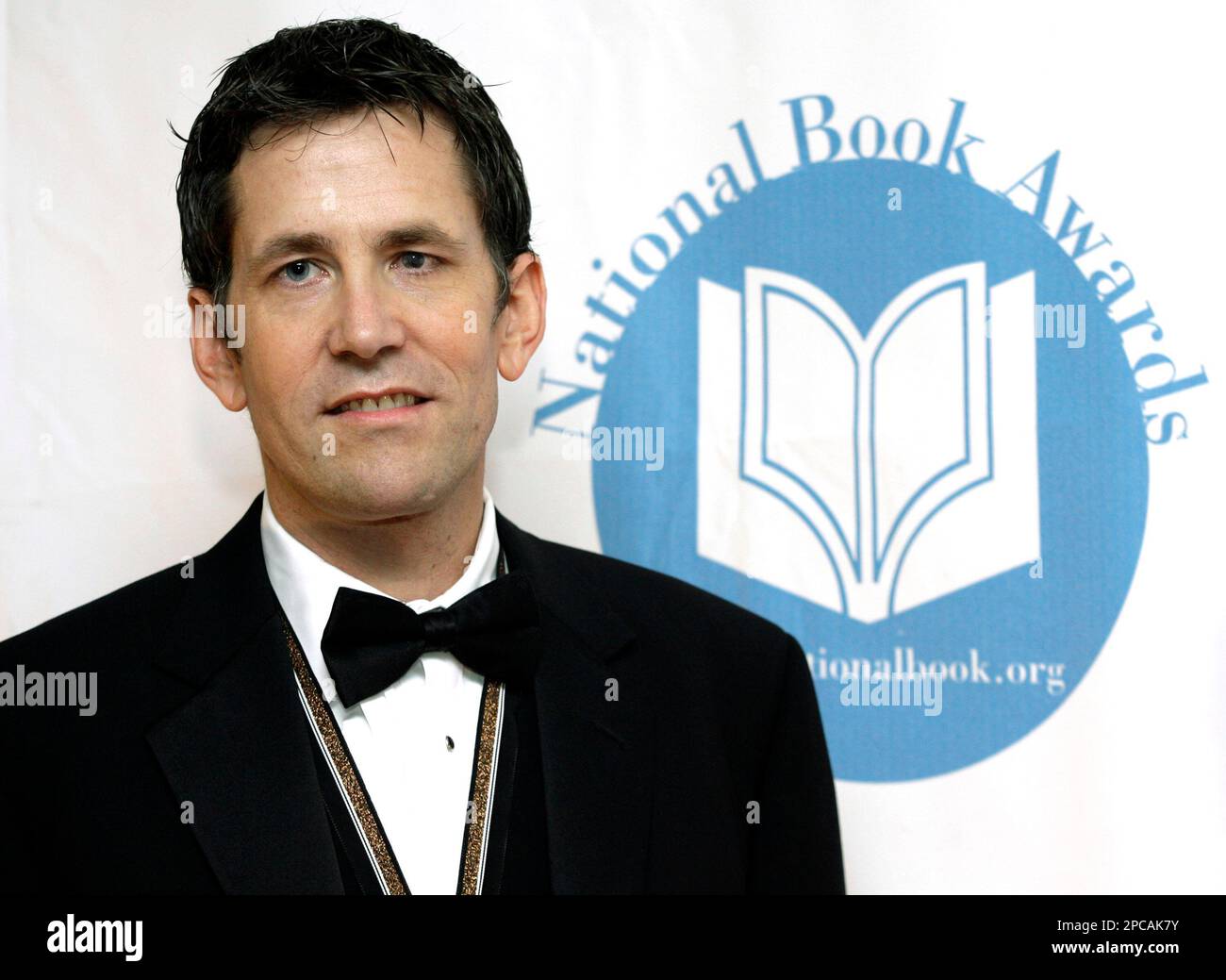 Fiction finalist Jess Walter from Spokane, Wash., arrives at the 2006 ...