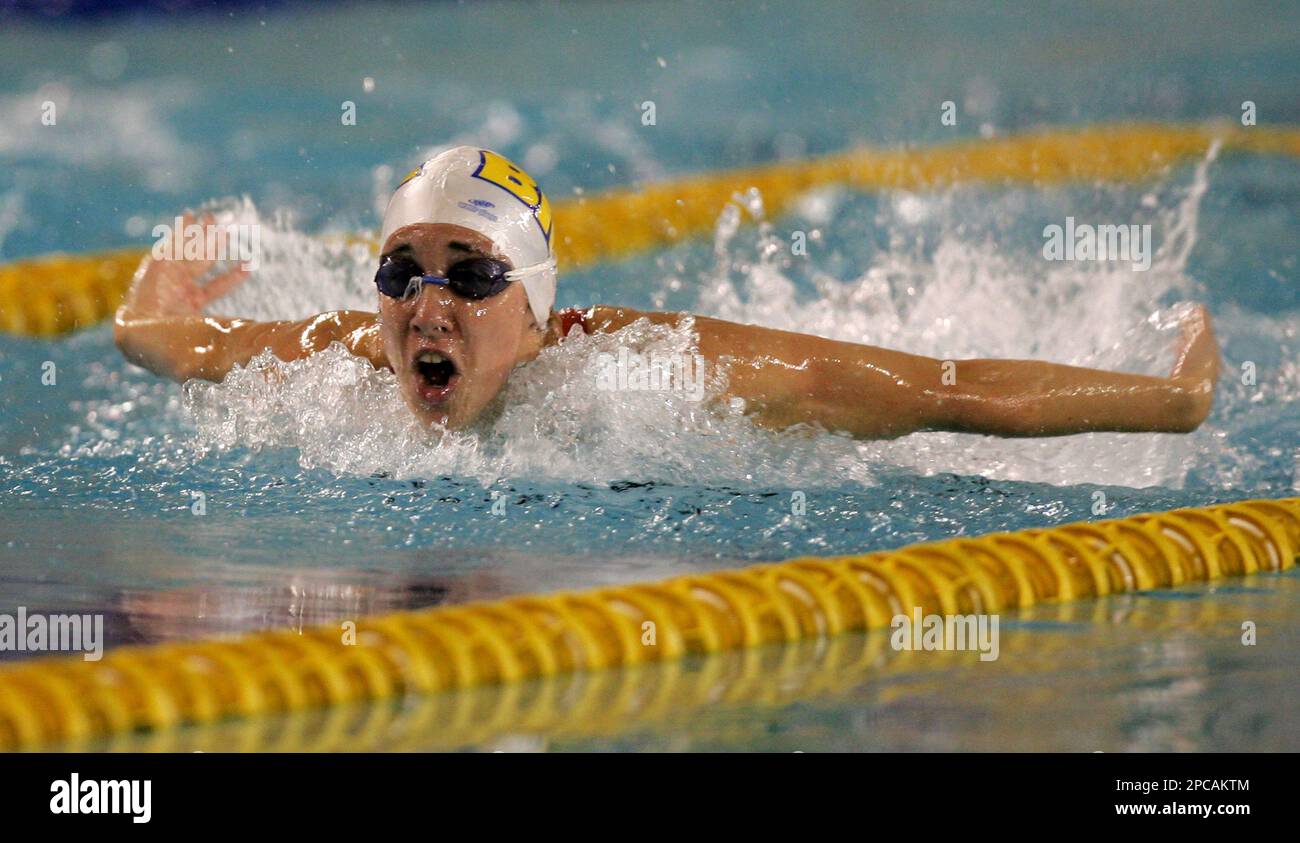 Brazil's Gabriela Silva swims to win the gold medal in the women's 100 ...