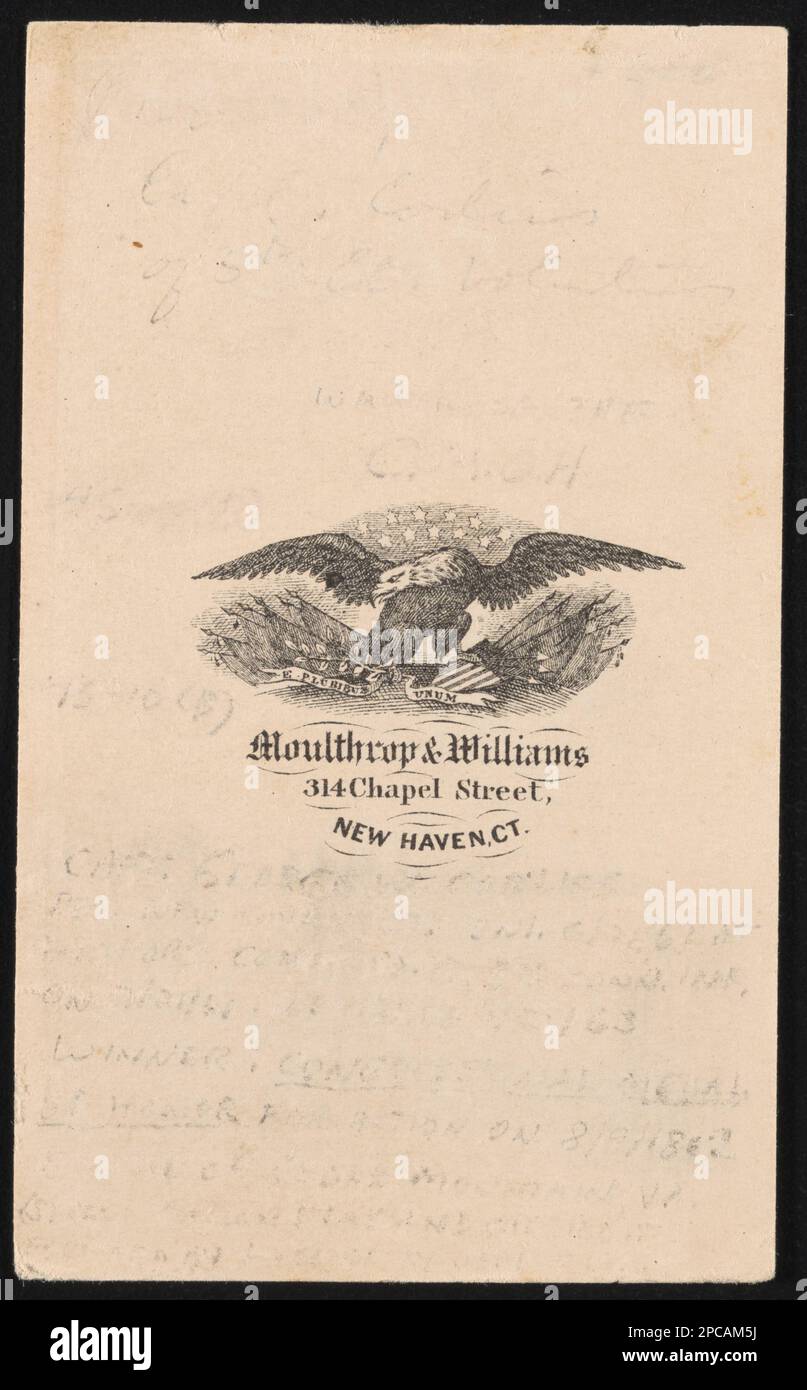 Major Edward Foster Blake, 5th Connecticut Infantry Regiment in uniform ...