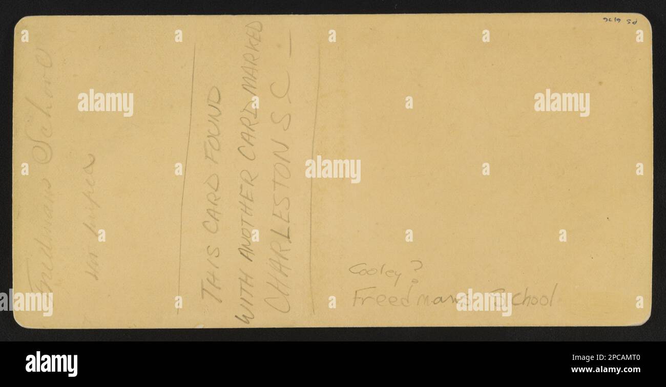 Freedman's school. The Robin G. Stanford Collection, Digitized 2015 ...