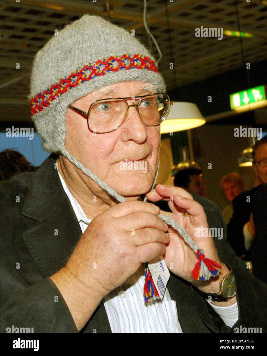 Founder and owner of Swedish home furnishings giant IKEA Ingvar Kamprad ...