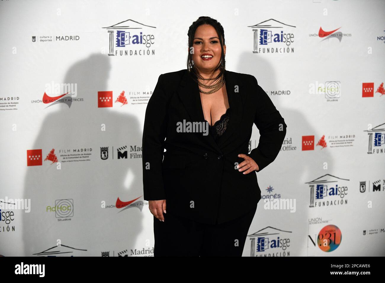 Laura Galán attends the gala ceremony of the 31st edition of the Actors ...