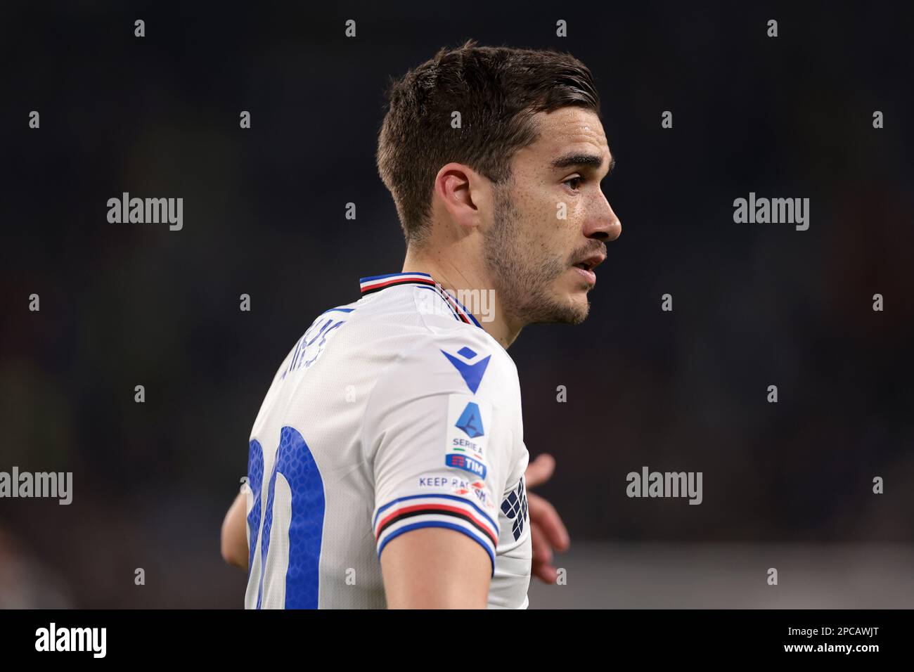 Turin, Italy, 12th March 2023. Harry Winks of UC Sampdoria during the ...
