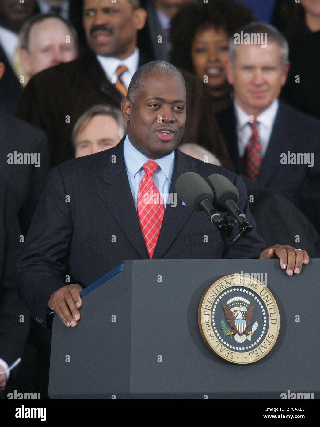 Harry E. Johnson, president of the Martin Luther King, Jr. Memorial ...