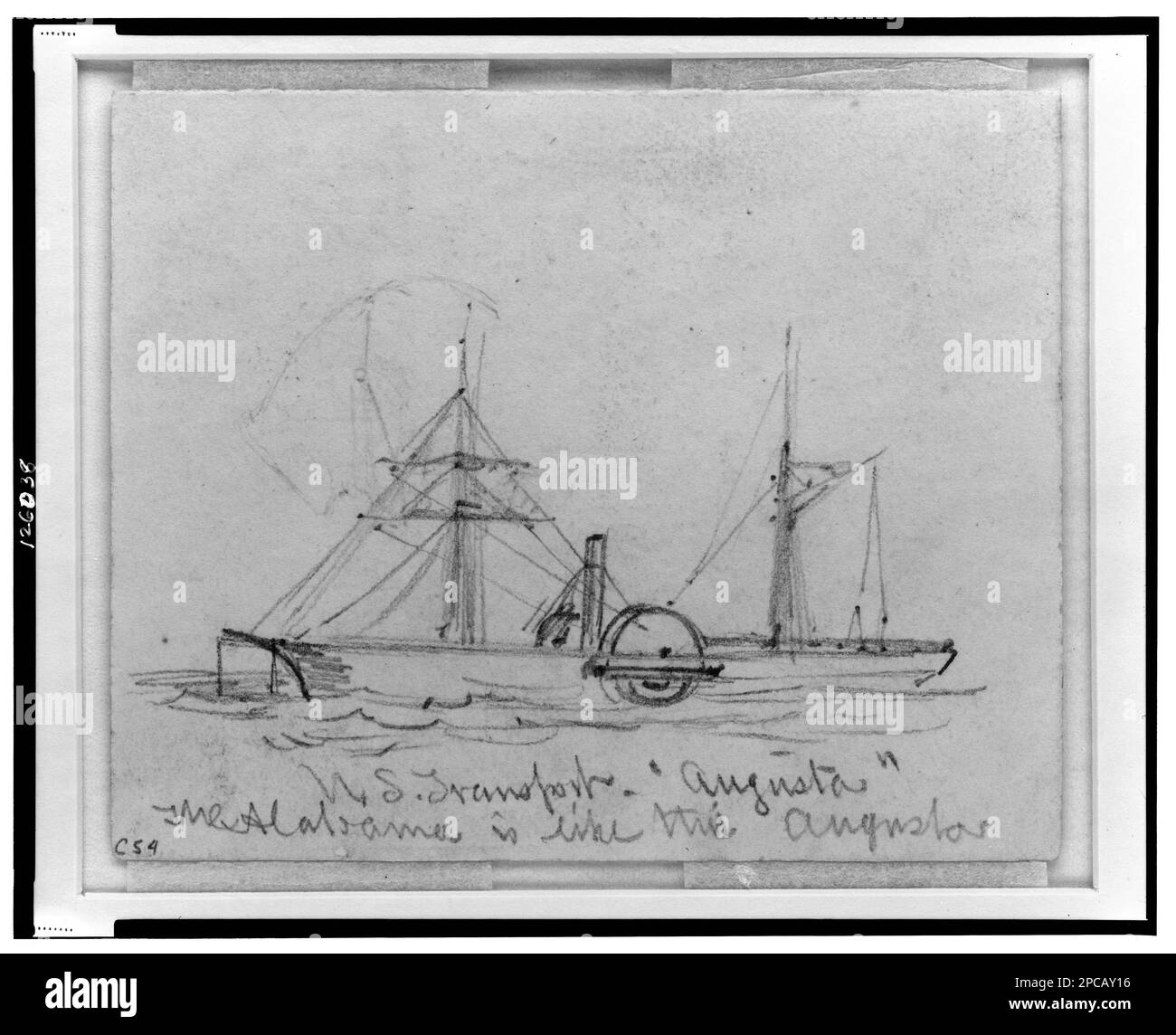 U.S. Transport "Augusta." The Alabama is like the Augusta. Morgan ...