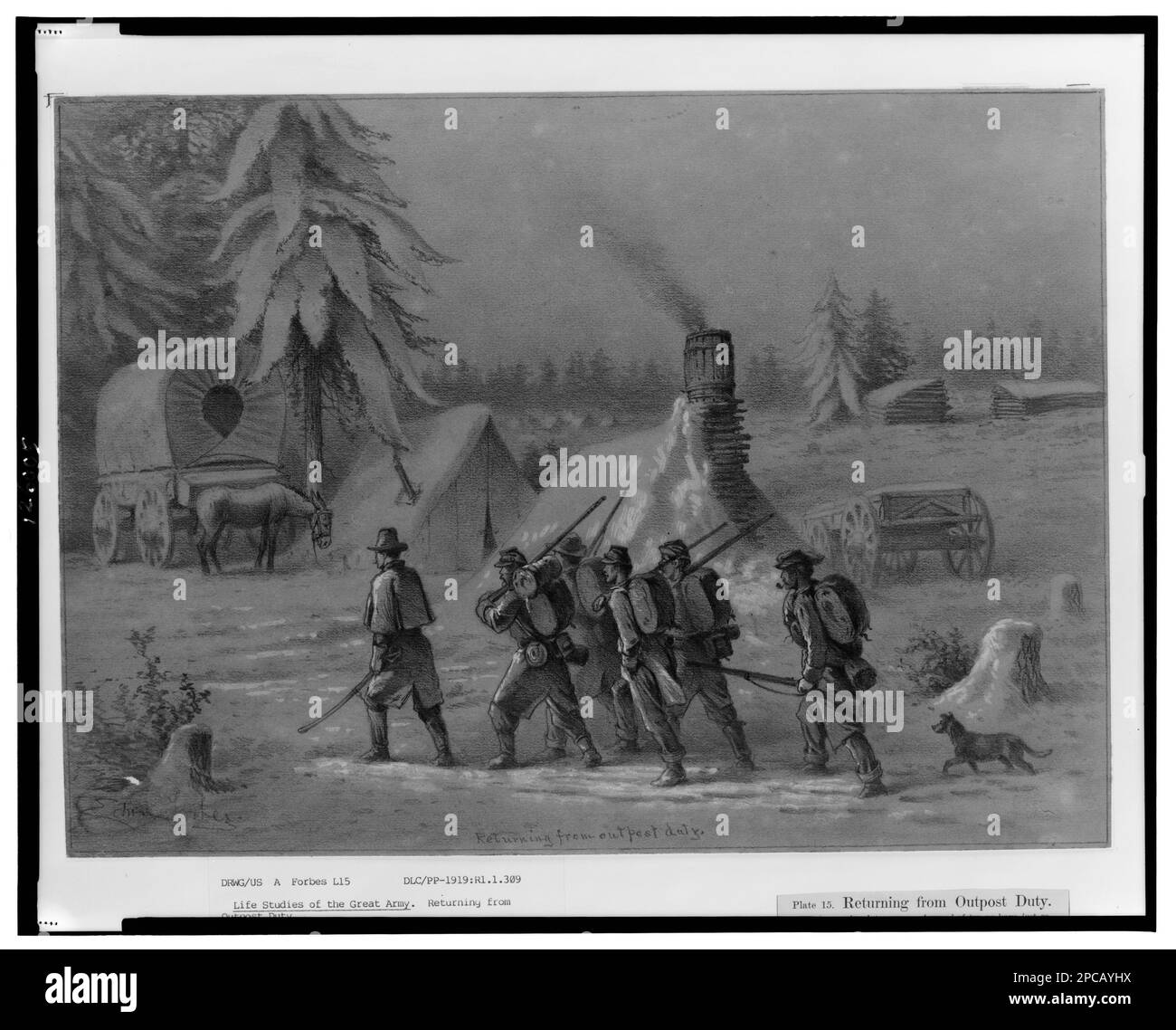 Military personnel returning Black and White Stock Photos & Images - Alamy