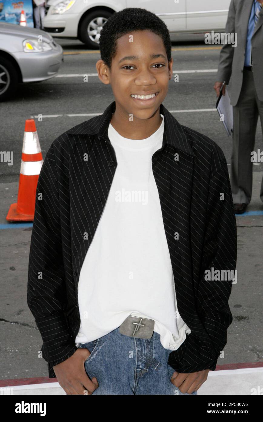 "Everyone Hates Chris" star Tyler James Williams attends the "Happy ...