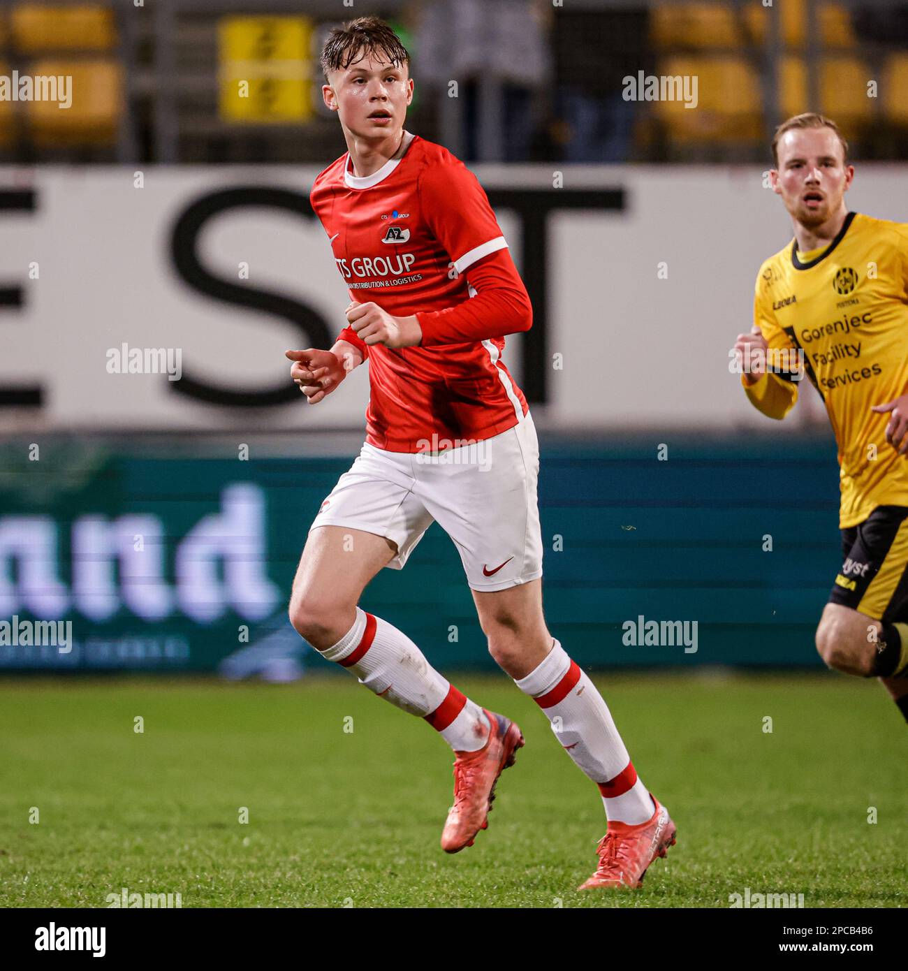 KERKRADE, NETHERLANDS - MARCH 13: Wilmer Olofsson of Jong AZ during the ...