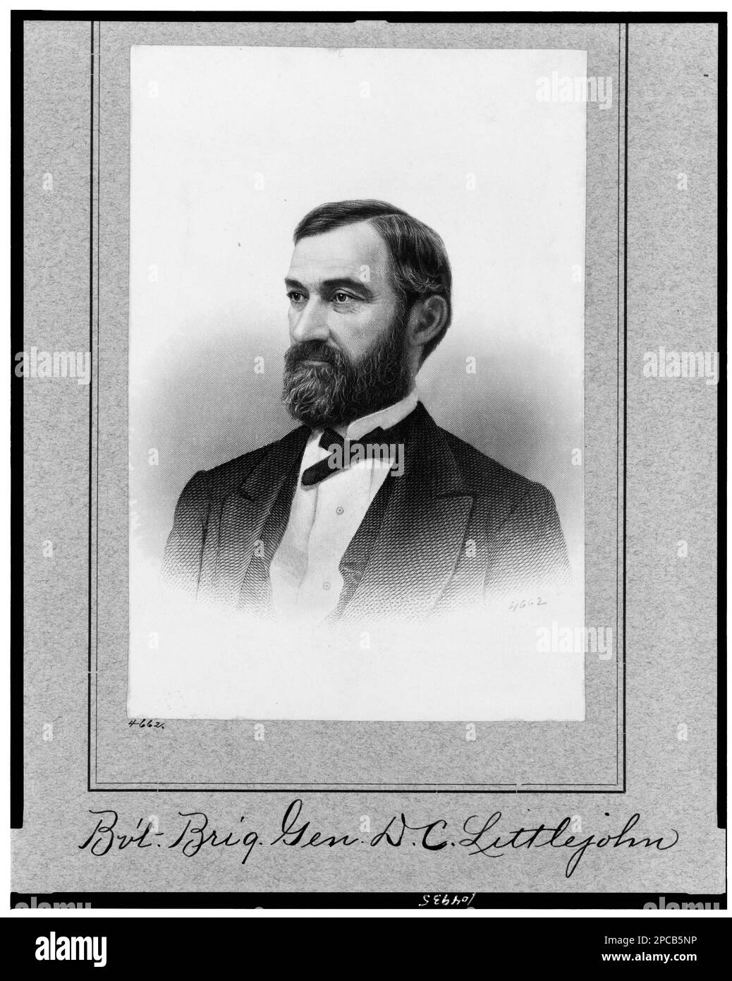 Bv't. Brigadier General D.C. Littlejohn, head-and-shoulders portrait ...
